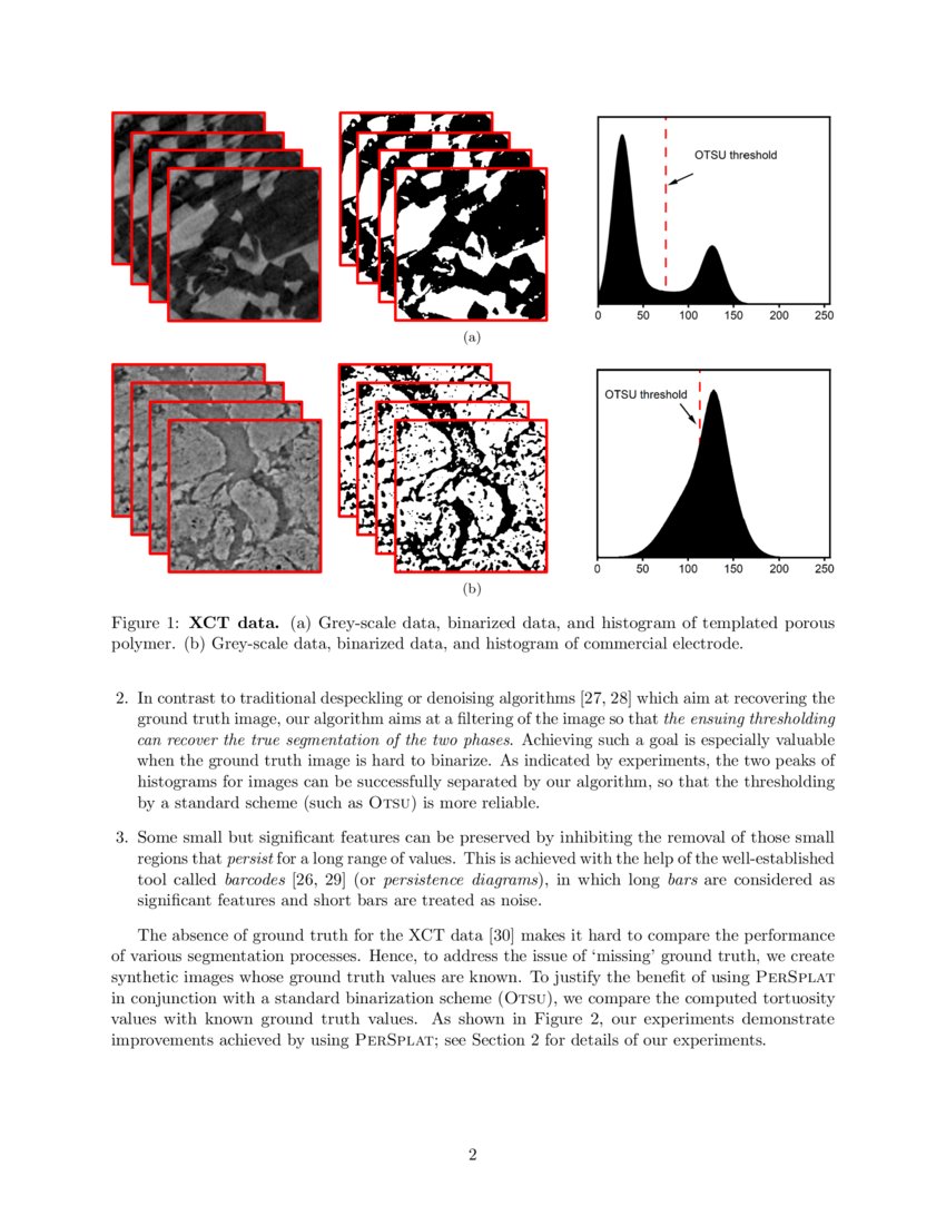 Topological Filtering for 3D Microstructure Segmentation | DeepAI
