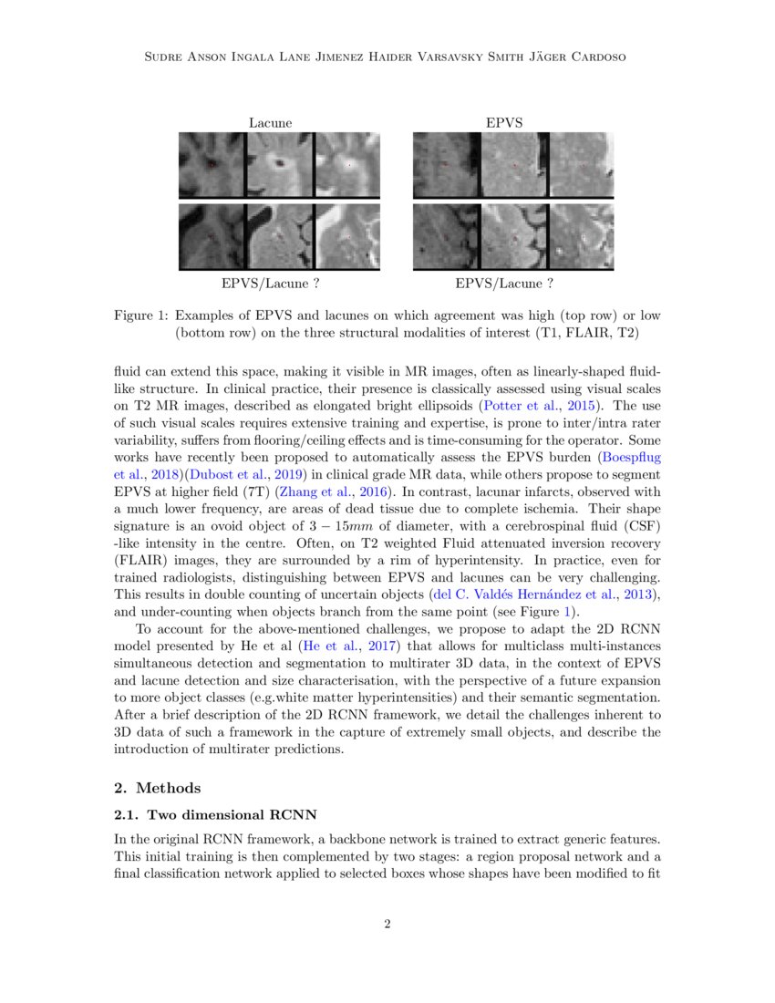 3d Multirater Rcnn For Multimodal Multiclass Detection And Characterisation Of Extremely Small