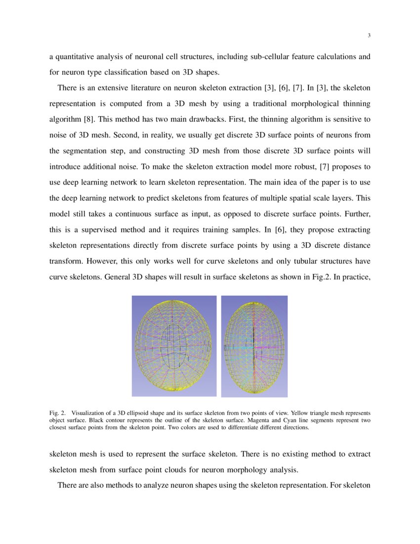 3D Neuron Morphology Analysis | DeepAI
