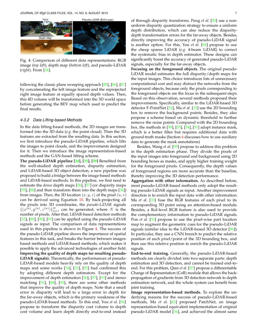 3D Object Detection from Images for Autonomous Driving: A Survey | DeepAI