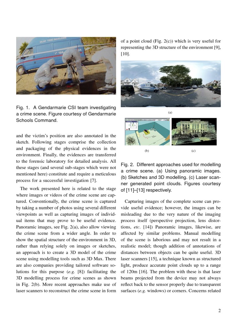 3D Reconstruction of Crime Scenes and Design Considerations for an ...