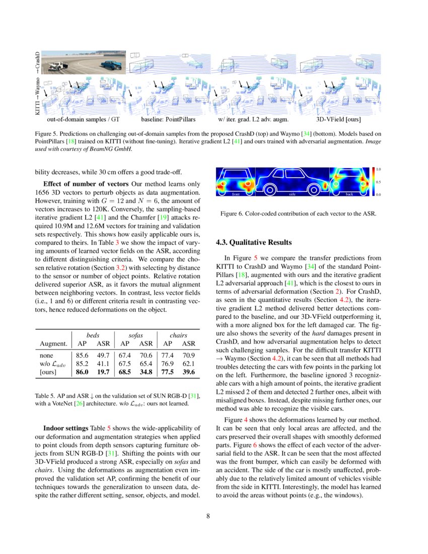3d Vfield Learning To Adversarially Deform Point Clouds For Robust 3d