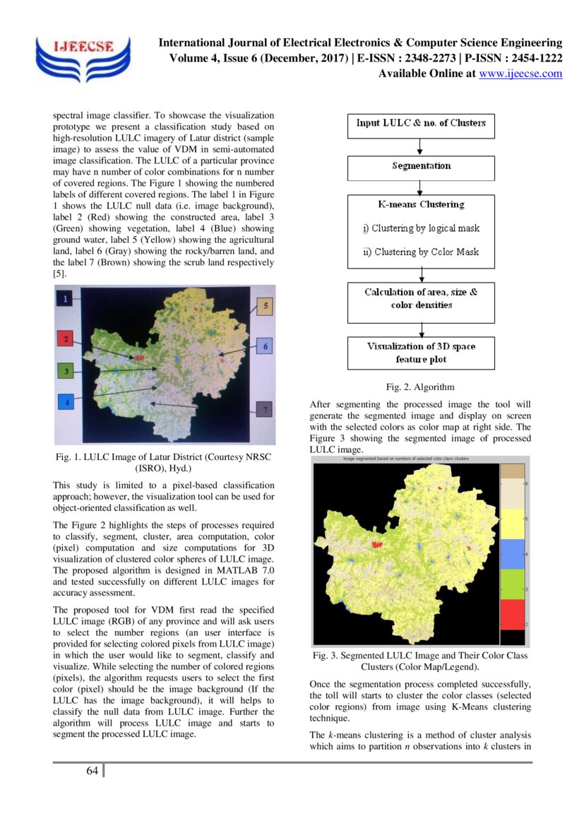 3D Visualization and Spatial Data Mining for Analysis of LULC Images | DeepAI