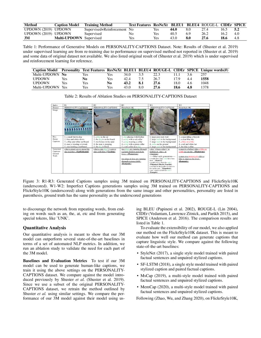 3M: Multi-style image caption generation using Multi-modality features under Multi-UPDOWN model ...