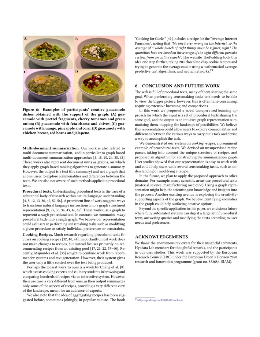 50 Ways to Bake a Cookie: Mapping the Landscape of Procedural Texts ...