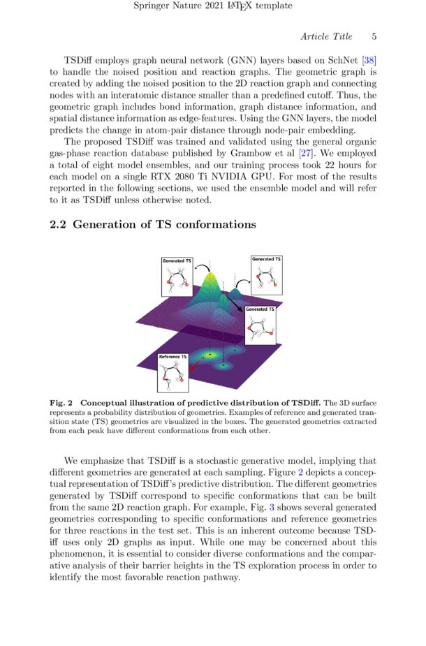 A 2D Graph-Based Generative Approach For Exploring Transition States ... A 2D Graph-Based Generative Approach For Exploring Transition States ...
