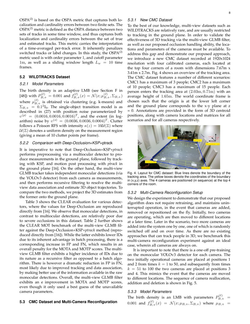 A Bayesian 3d Multi View Multi Object Tracking Filter Deepai