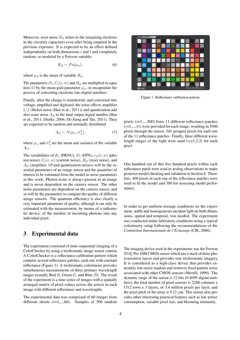 A Bayesian Multilevel Random-Effects Model for Estimating Noise in ...