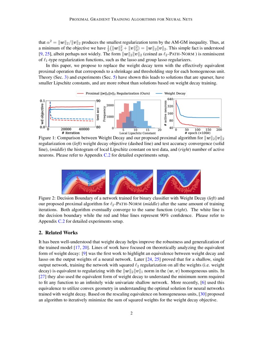 A Better Way to Decay: Proximal Gradient Training Algorithms for Neural Nets | DeepAI