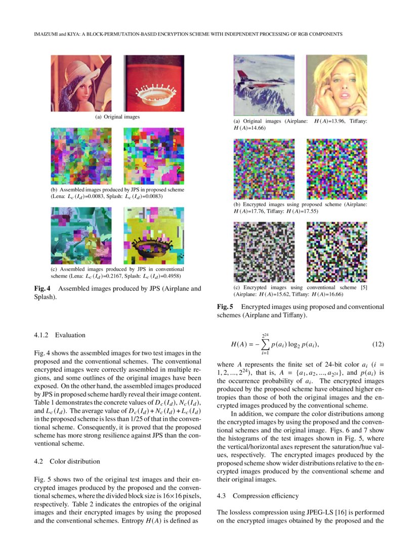 A Block Permutation Based Encryption Scheme With Independent Processing