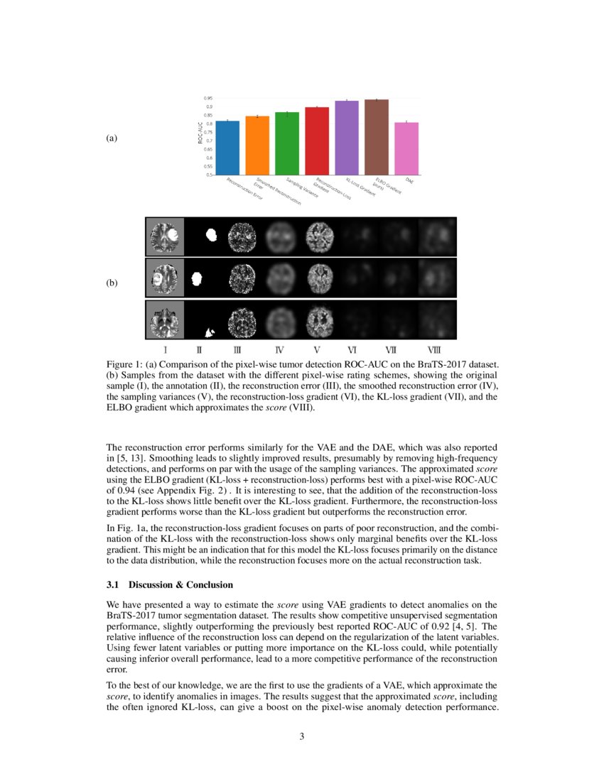 A Case For The Score Identifying Image Anomalies Using Variational Autoencoder Gradients Deepai