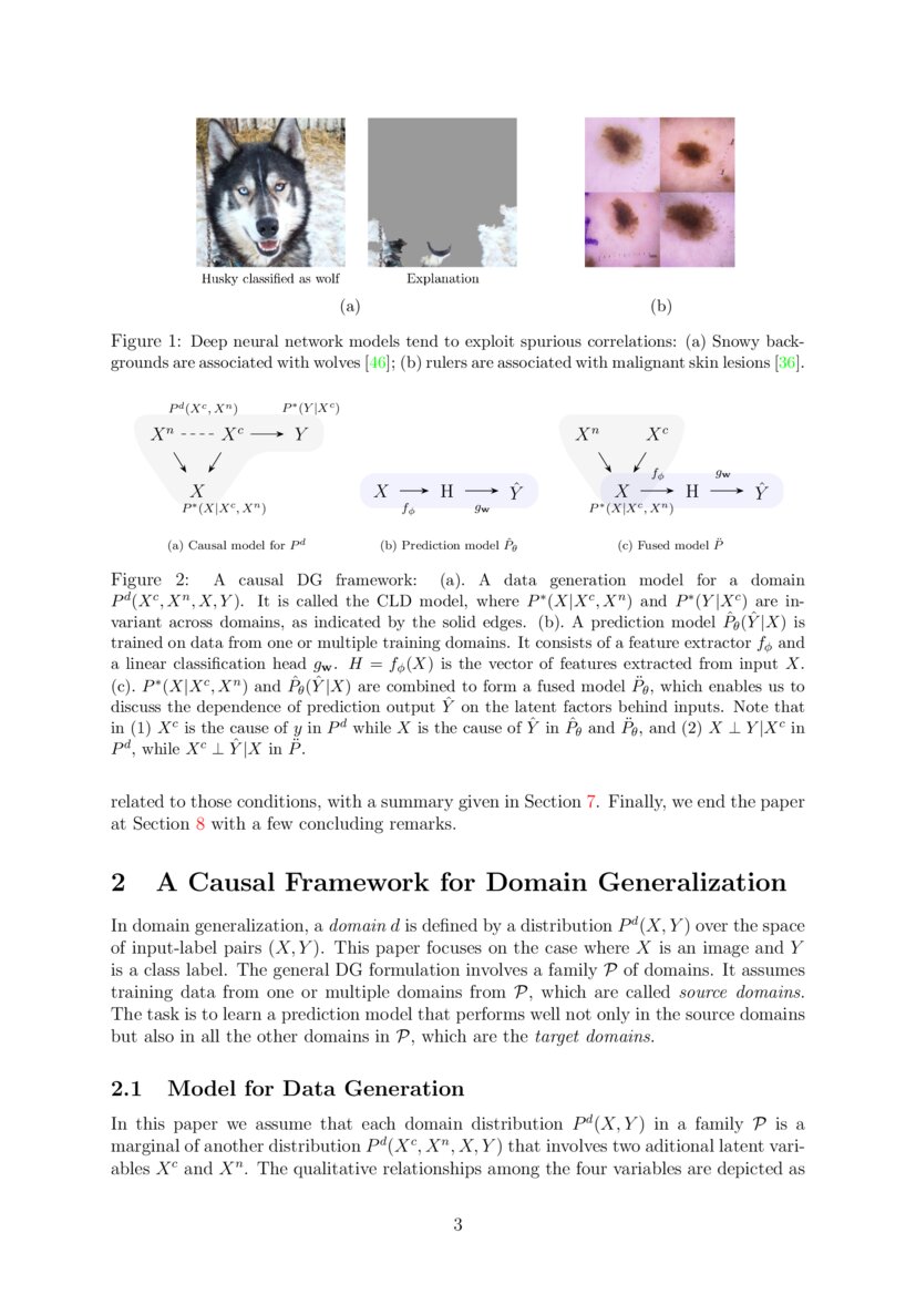 A Causal Framework To Unify Common Domain Generalization Approaches