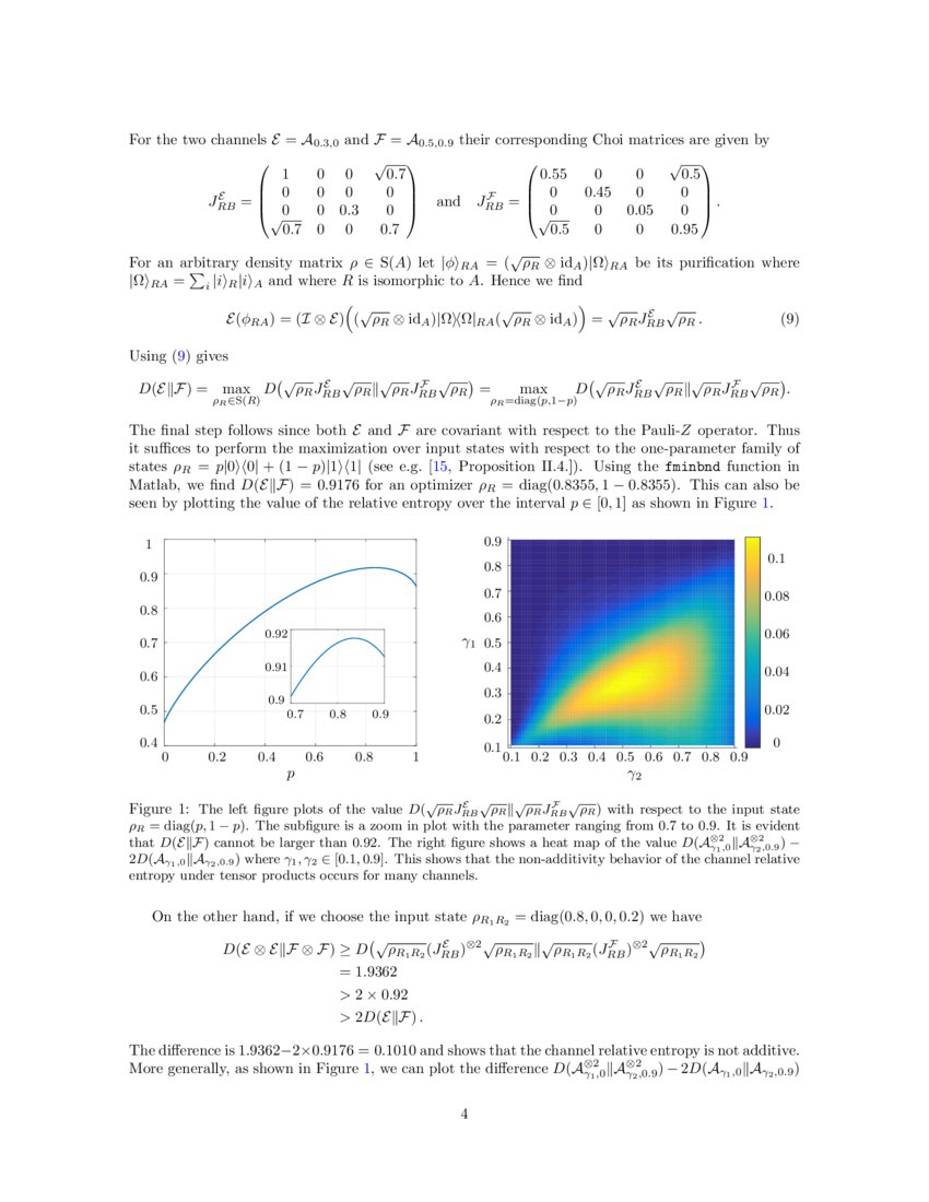 A Chain Rule For The Quantum Relative Entropy Deepai
