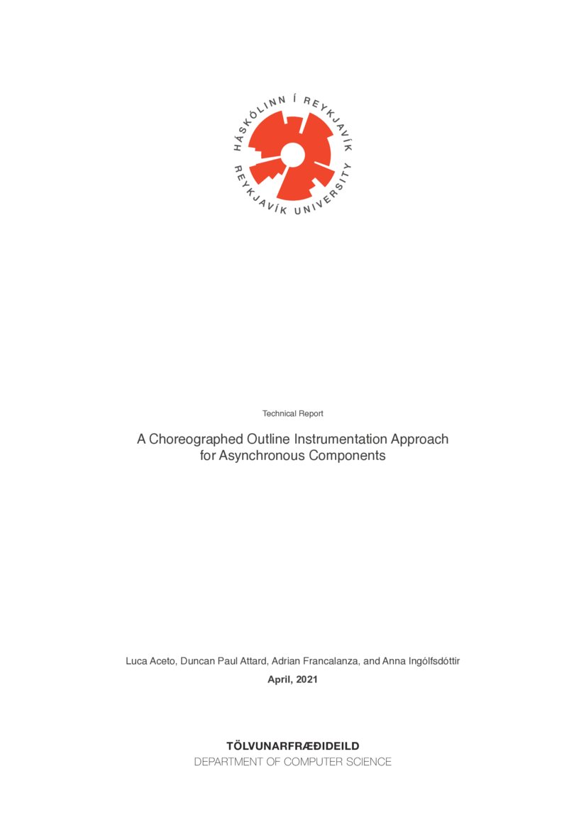 A Choreographed Outline Instrumentation Algorithm For Asynchronous 2394