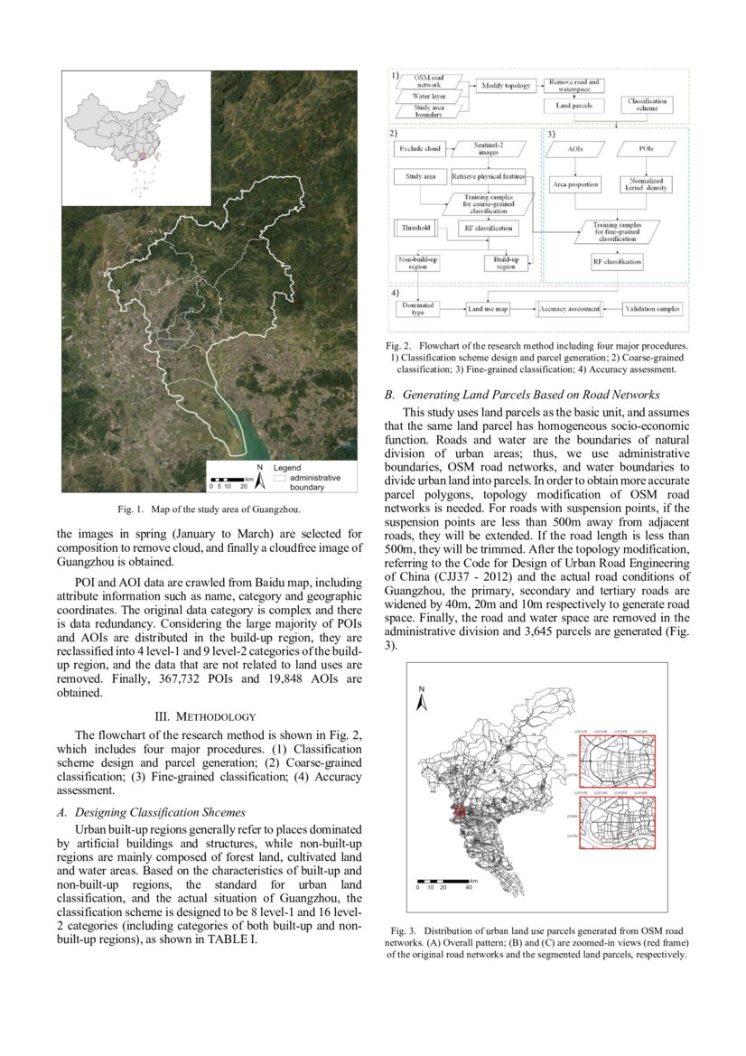 A Coarse To Fine Approach For Urban Land Use Mapping Based On Multisource Geospatial Data Deepai