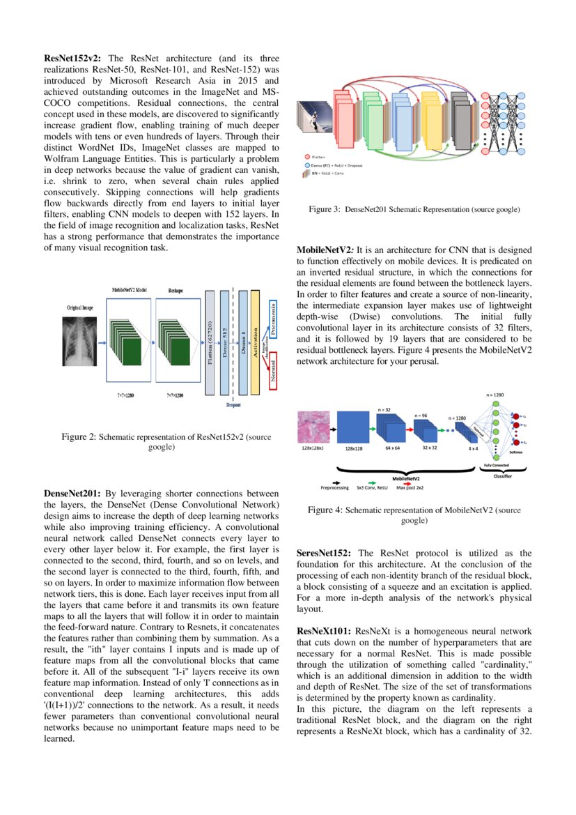 A Comparison Study of Deep CNN Architecture in Detecting of Pneumonia ...