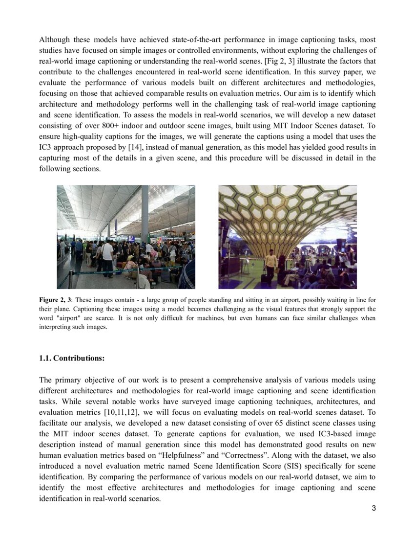 A Comprehensive Analysis of Real-World Image Captioning and Scene Identification | DeepAI