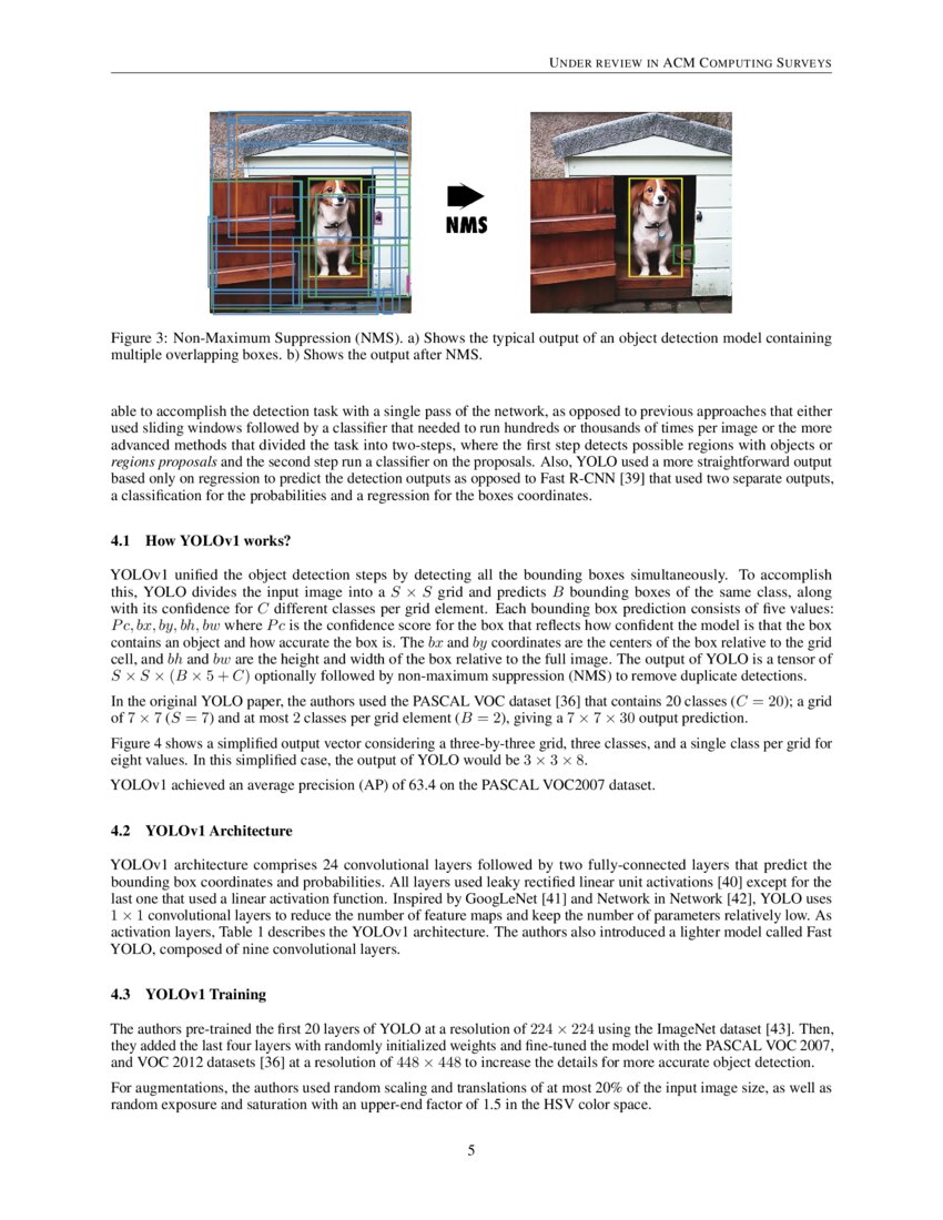 A Comprehensive Review of YOLO: From YOLOv1 to YOLOv8 and Beyond | DeepAI