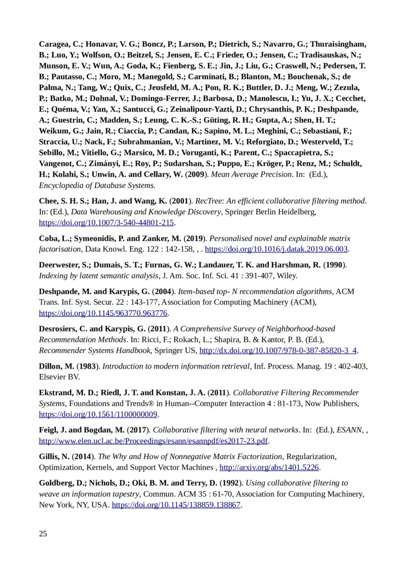 A Comprehensive Review On Non Neural Networks Collaborative Filtering