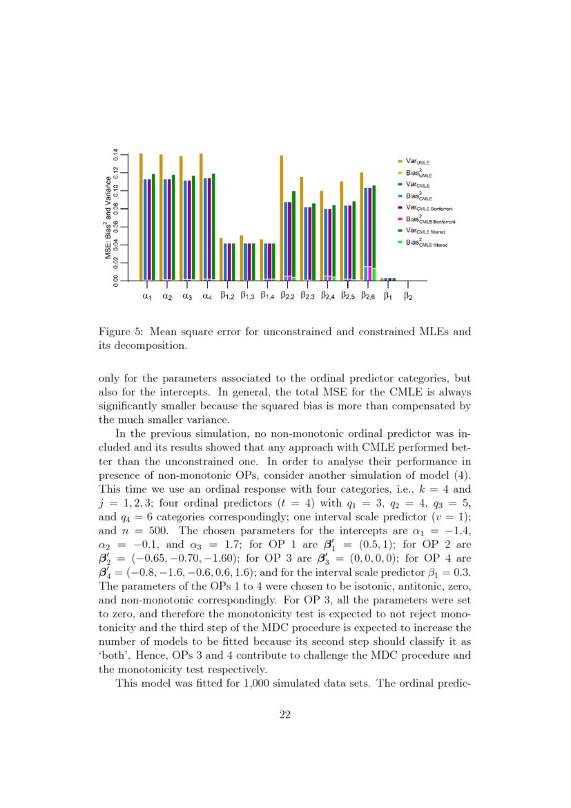 A constrained regression model for an ordinal response with ordinal predictors | DeepAI