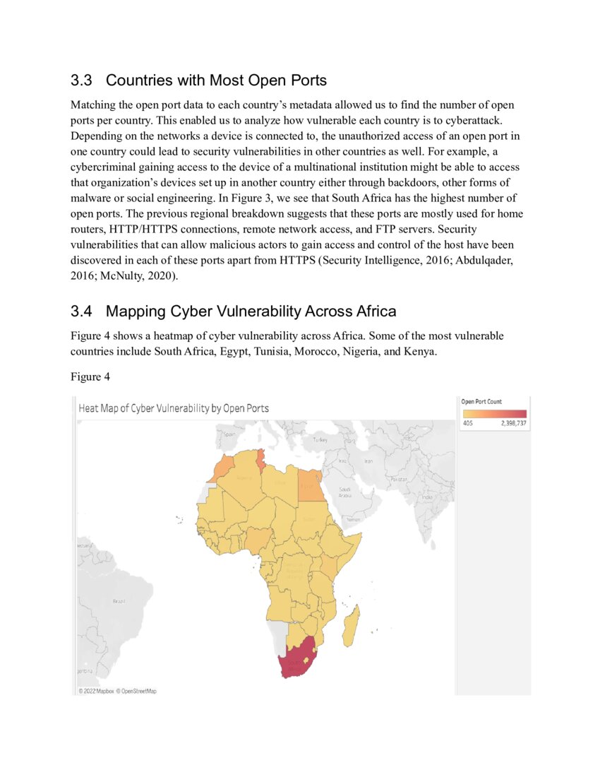 A Continent-Wide Assessment of Cyber Vulnerability Across Africa | DeepAI