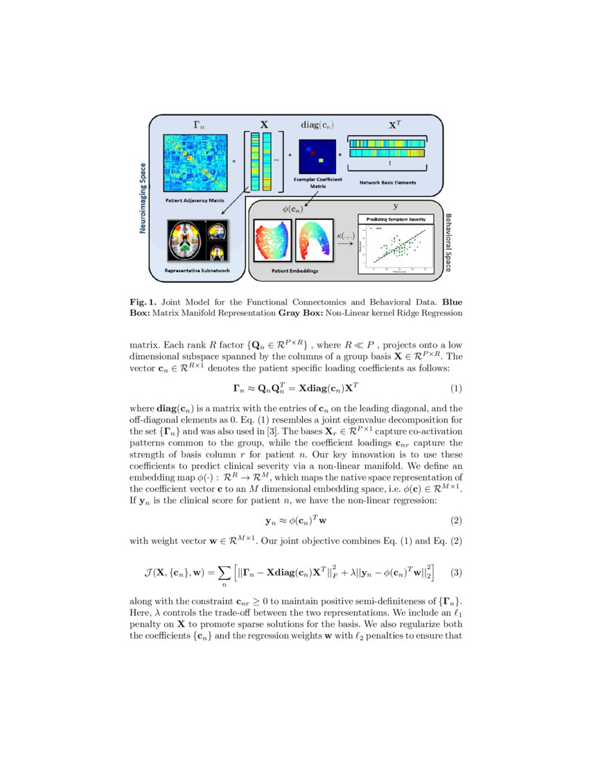 A Coupled Manifold Optimization Framework To Jointly Model The Functional Connectomics And