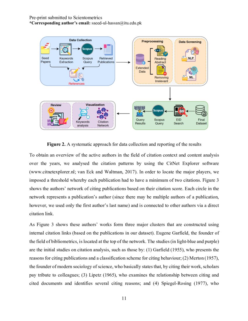 A Decade of In-text Citation Analysis based on Natural Language ...