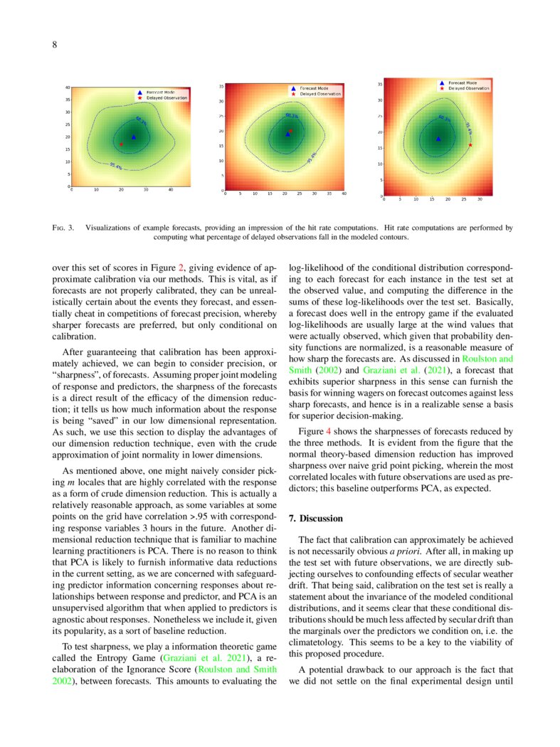 A Deep Learning Approach to Probabilistic Forecasting of Weather | DeepAI