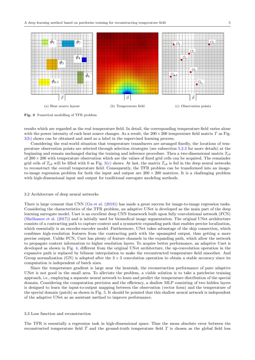A deep learning method based on patchwise training for reconstructing temperature field | DeepAI
