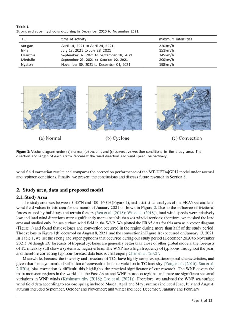 A Deep Learning Method For Real Time Bias Correction Of Wind Field