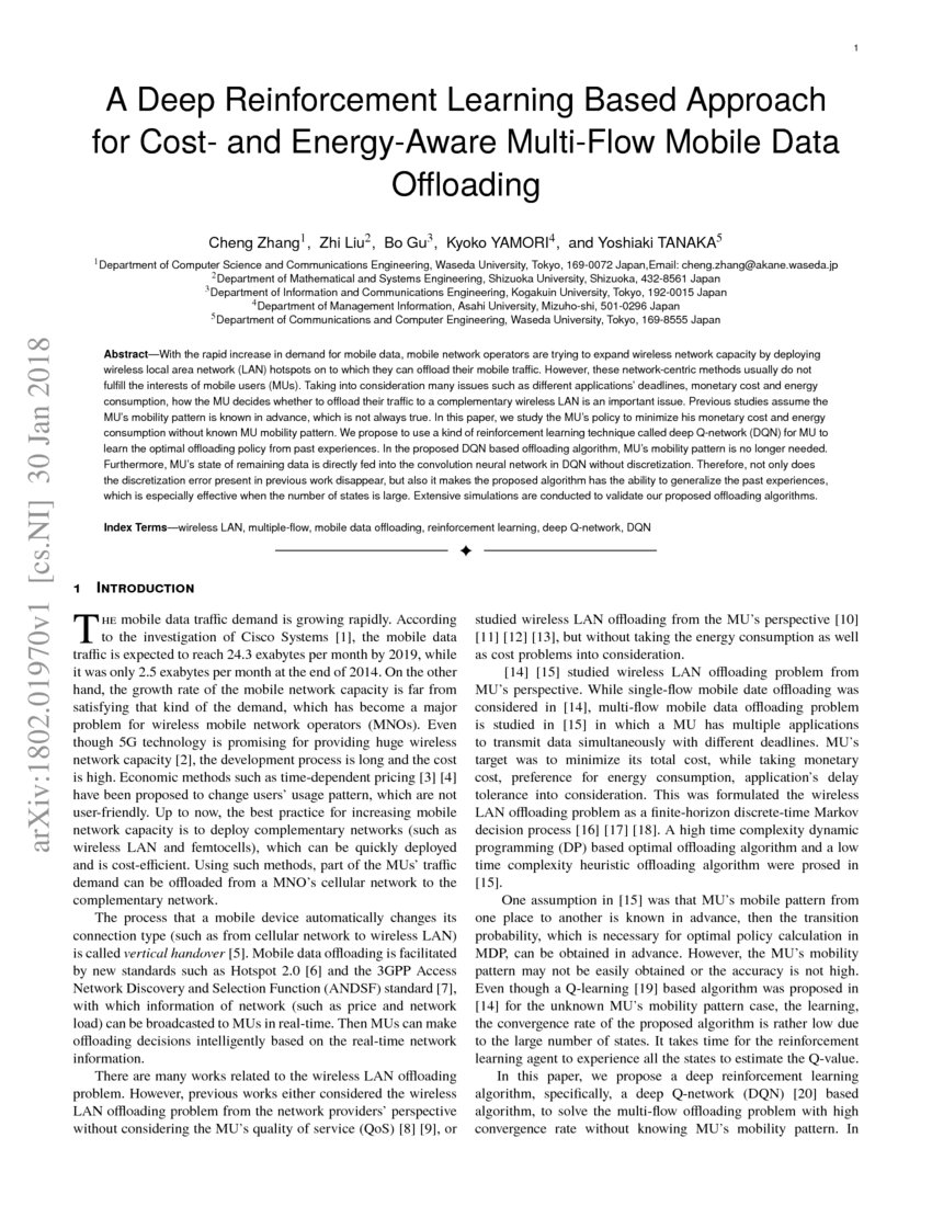 A Deep Reinforcement Learning Based Approach For Cost And Energy Aware