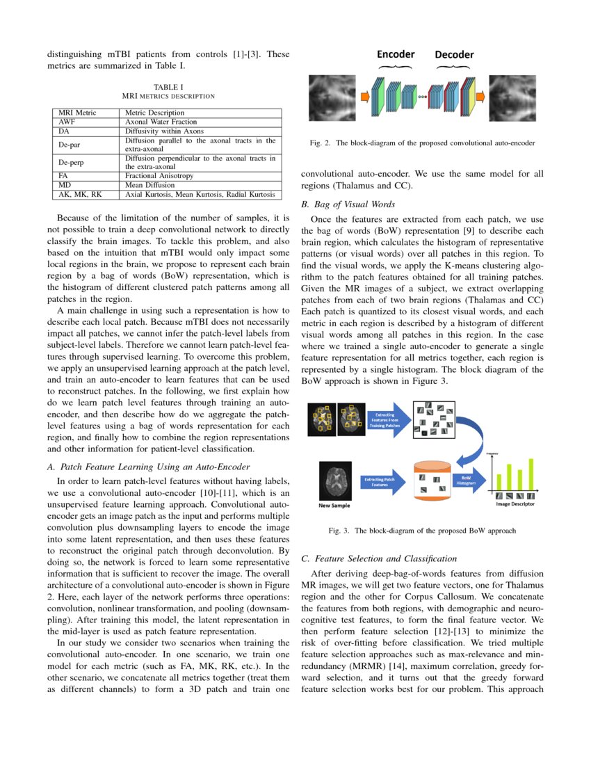 A Deep Unsupervised Learning Approach Toward MTBI Identification Using ...