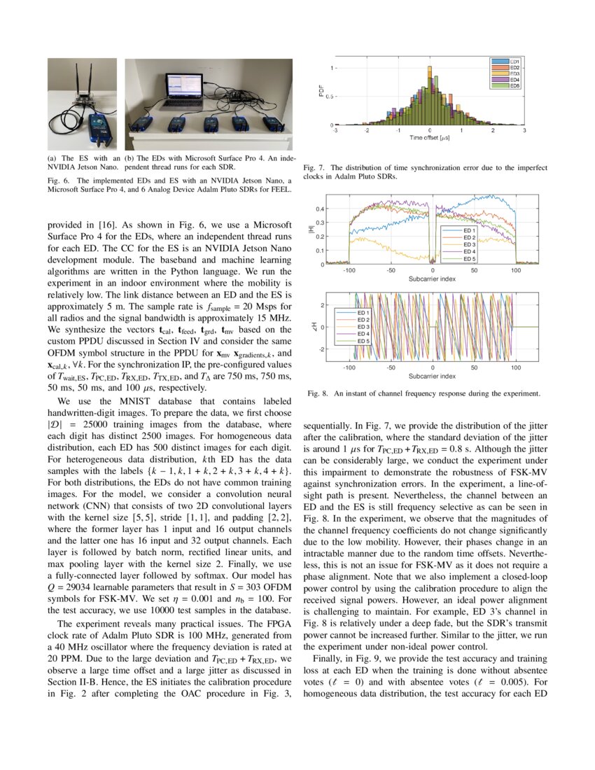A Demonstration Of Over The Air Computation For Federated Edge Learning Deepai 