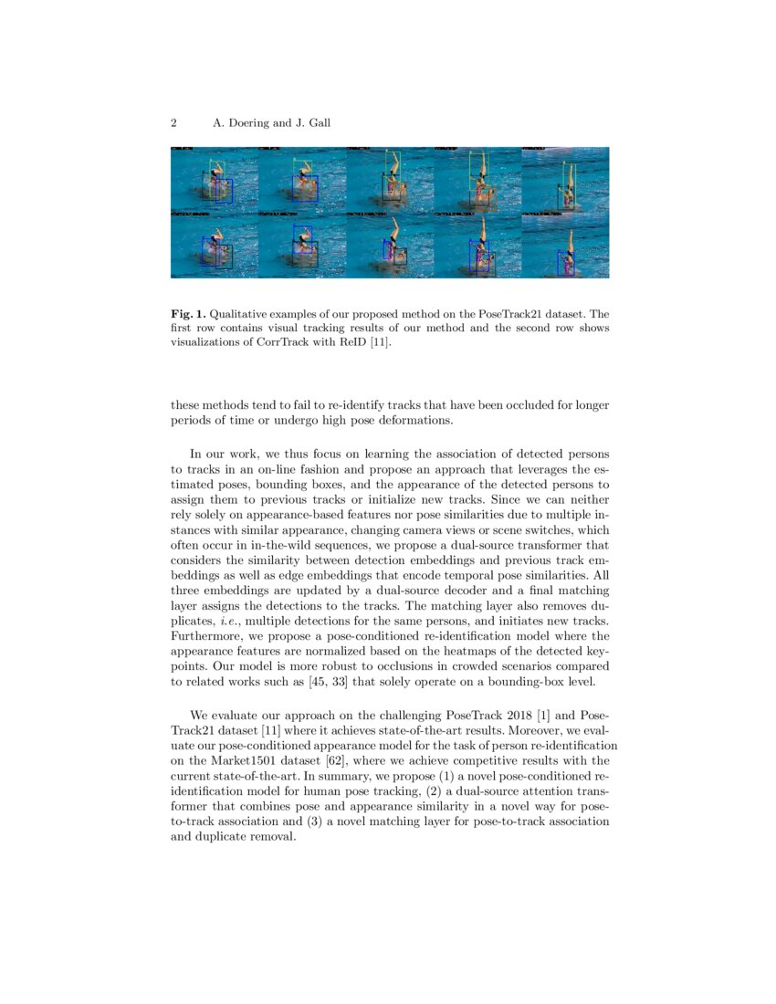 A Dual Source Attention Transformer For Multi Person Pose Tracking Deepai
