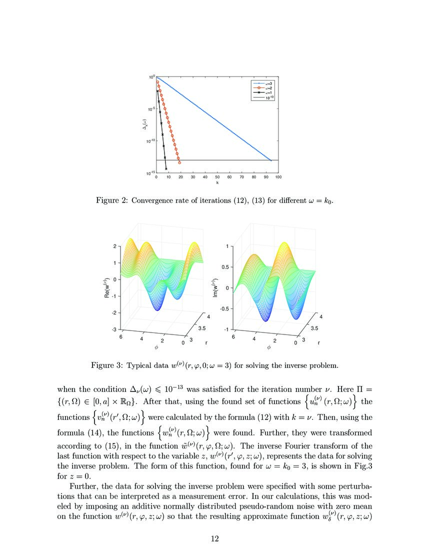 A Fast Algorithm For Solving A Three Dimensional Inverse Multiple Frequency Problems Of Scalar