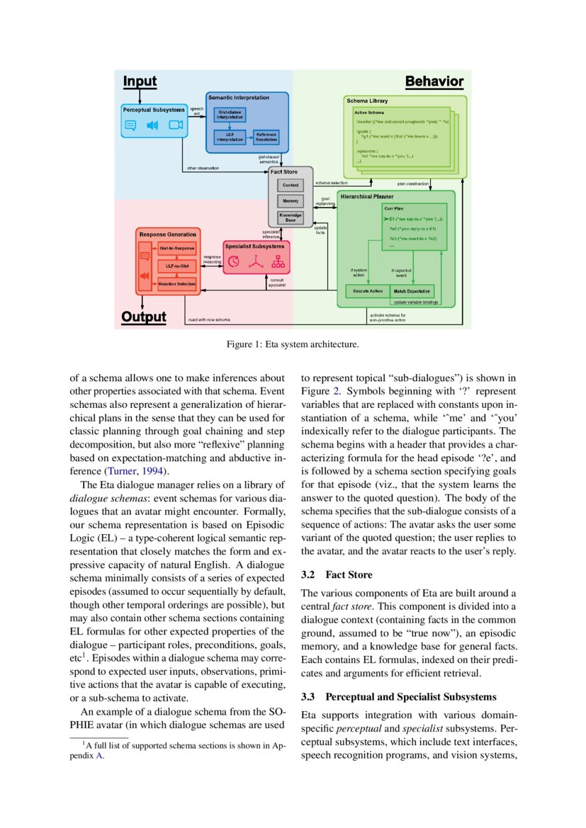 A Flexible Schema-Guided Dialogue Management Framework: From Friendly Peer to Virtual ...