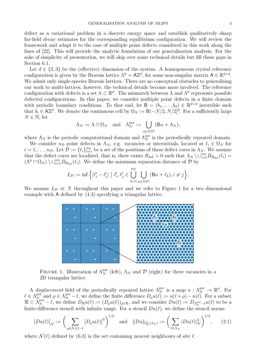 A framework for a generalisation analysis of machine-learned interatomic potentials | DeepAI