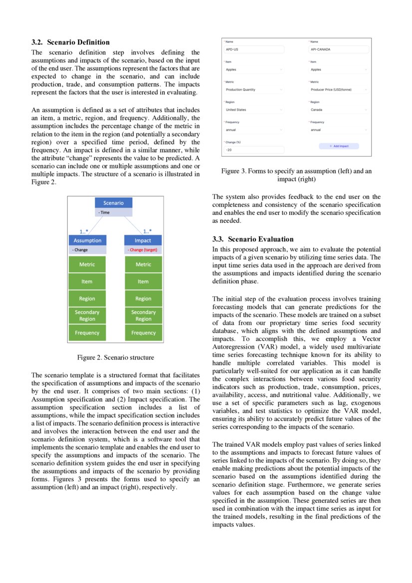 A Framework for Evaluating the Impact of Food Security Scenarios | DeepAI