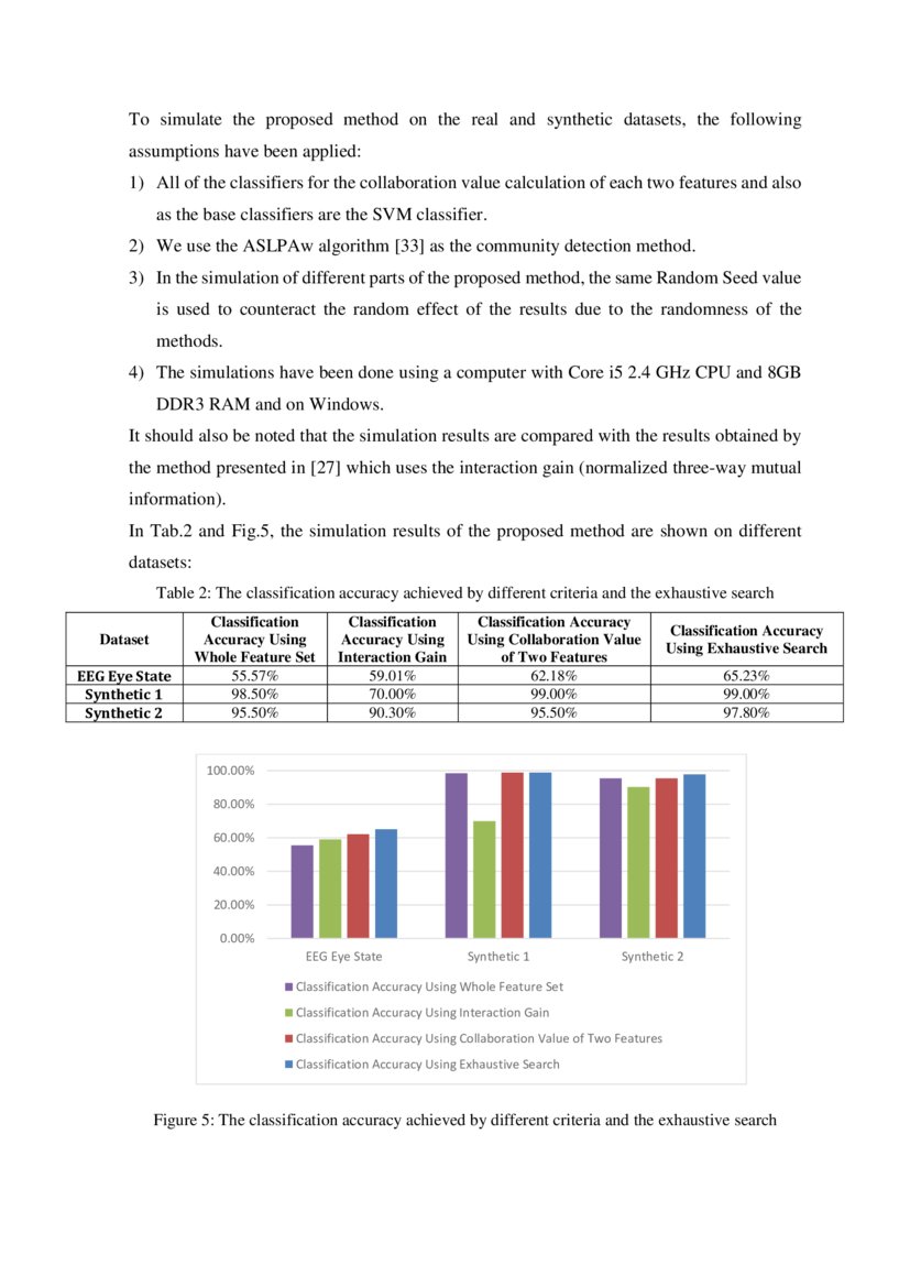 A Framework for Multi-View Classification of Features | DeepAI