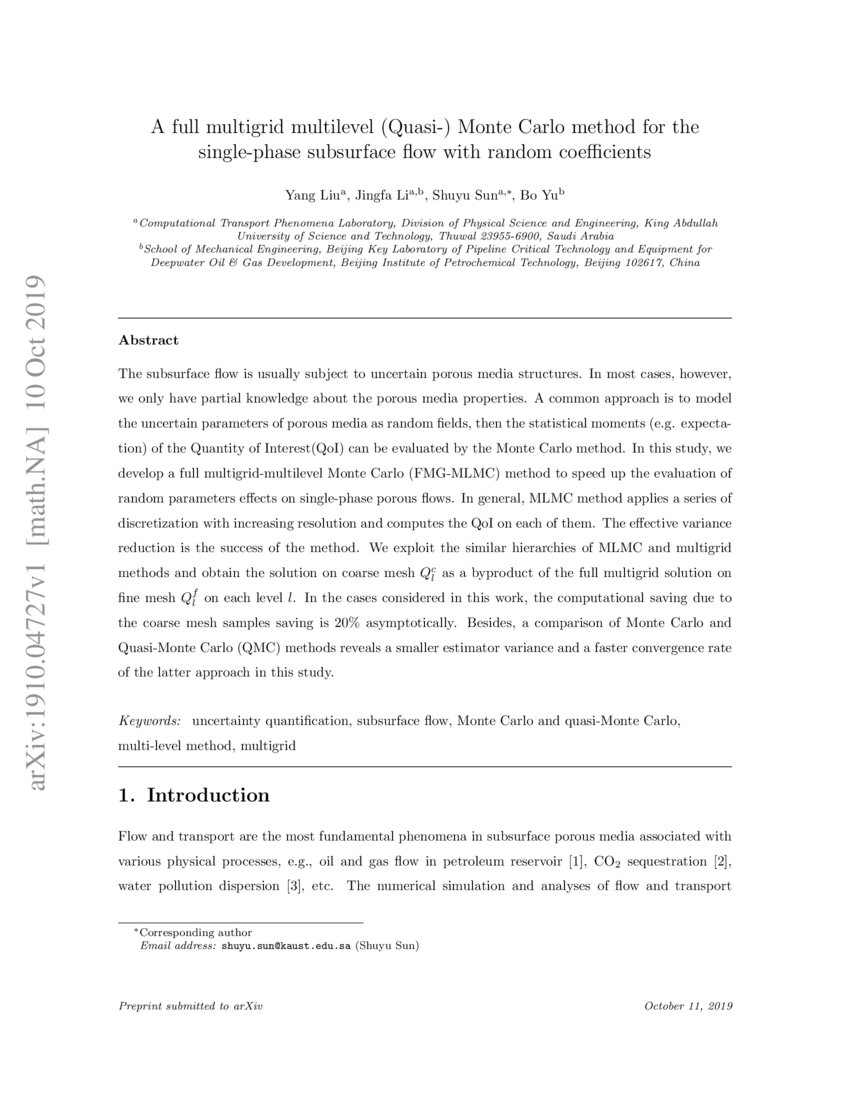A Full Multigrid Multilevel Monte Carlo Method For The Single Phase Subsurface Flow With Random
