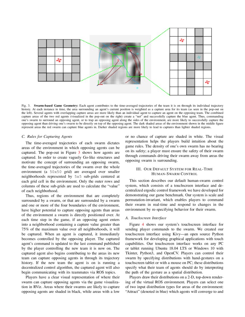 A Game Benchmark for Real-Time Human-Swarm Control | DeepAI