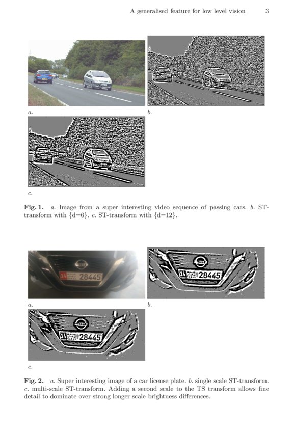 A generalised feature for low level vision | DeepAI