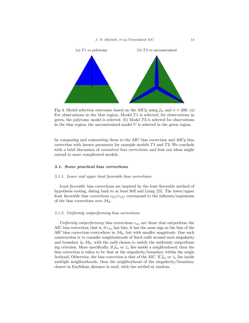 A generalized AIC for models with singularities and boundaries | DeepAI