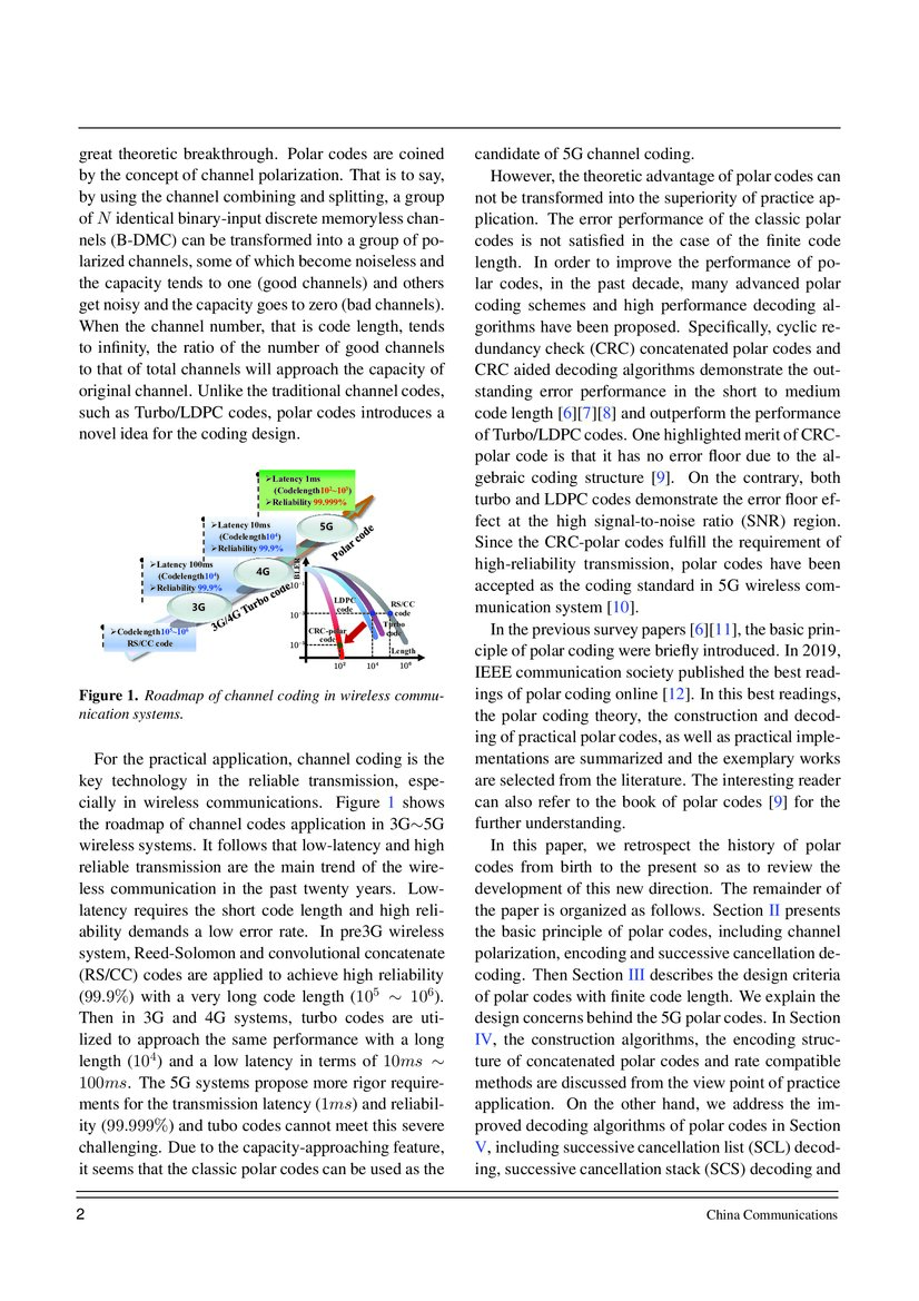 A Golden Decade of Polar Codes: From Basic Principle to 5G Applications | DeepAI