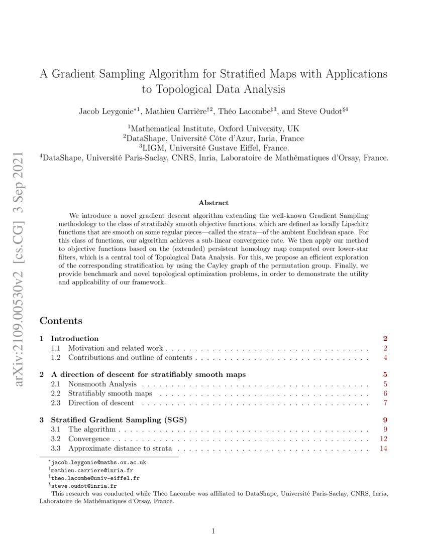 A Gradient Sampling Algorithm For Stratified Maps With Applications To Topological Data Analysis 3834