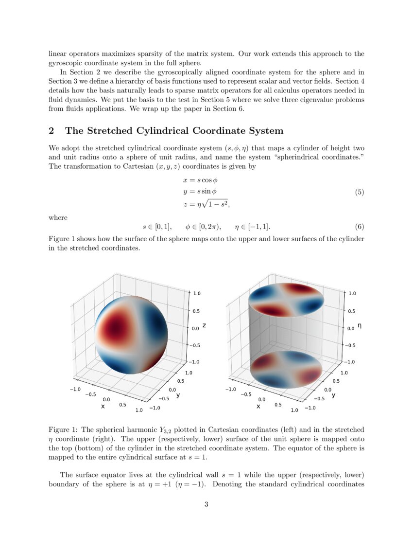 A gyroscopic polynomial basis in the sphere | DeepAI
