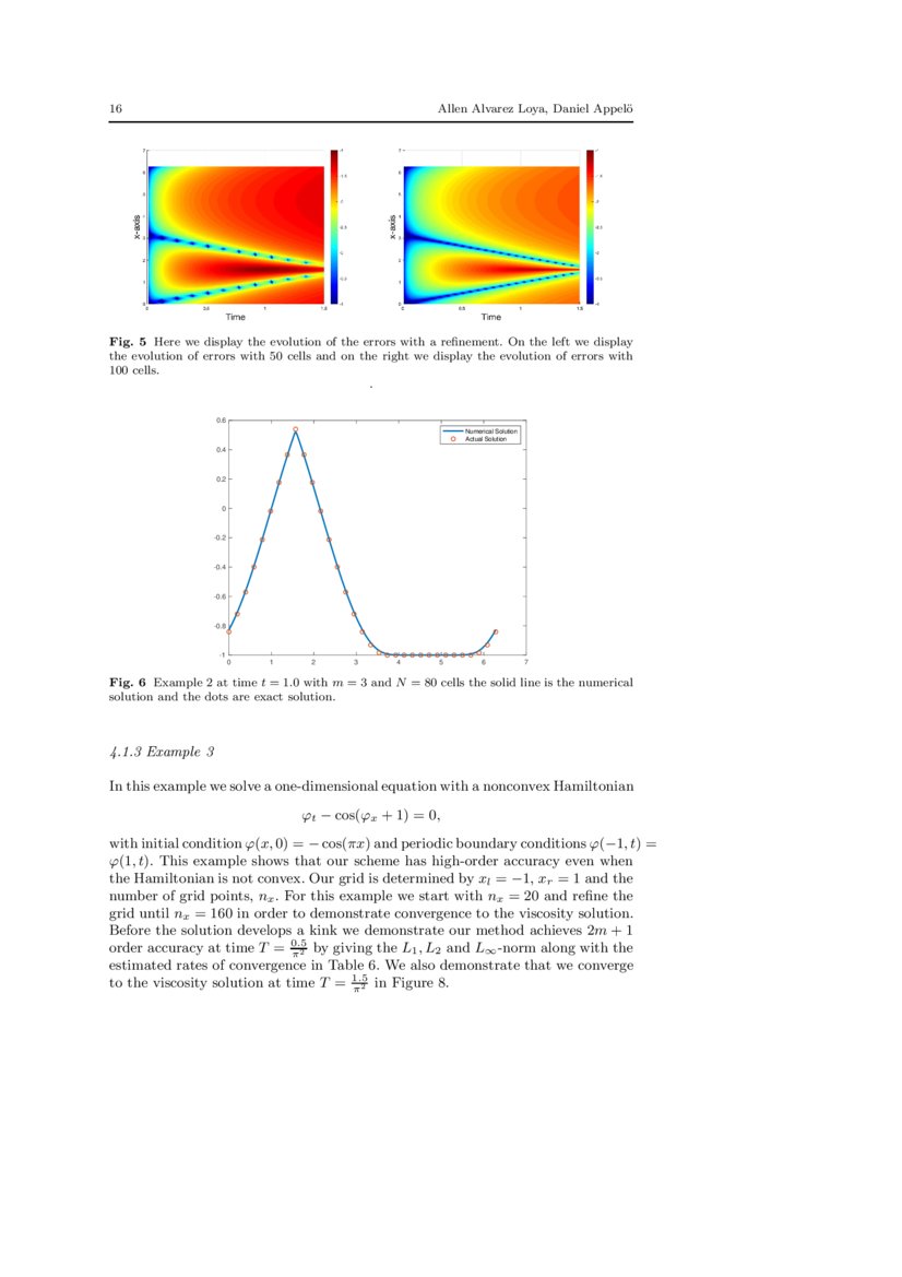 A Hermite Method with a Discontinuity Sensor for Hamilton-Jacobi ...