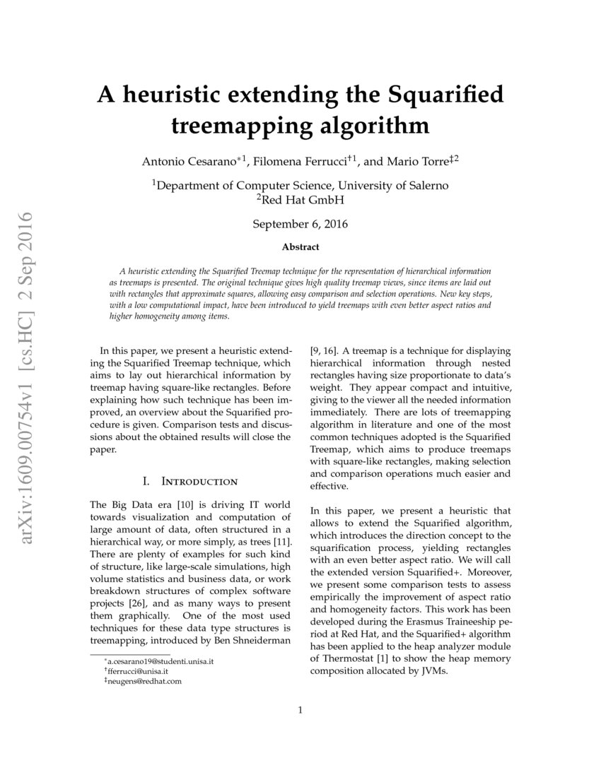 A heuristic extending the Squarified treemapping algorithm | DeepAI
