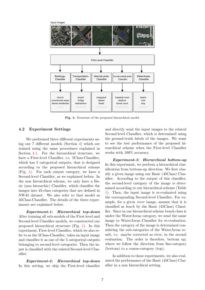A Hierarchical Approach to Remote Sensing Scene Classification | DeepAI