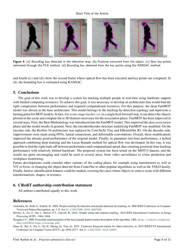 A Hybrid Approach To Real Time Multi Object Tracking Deepai